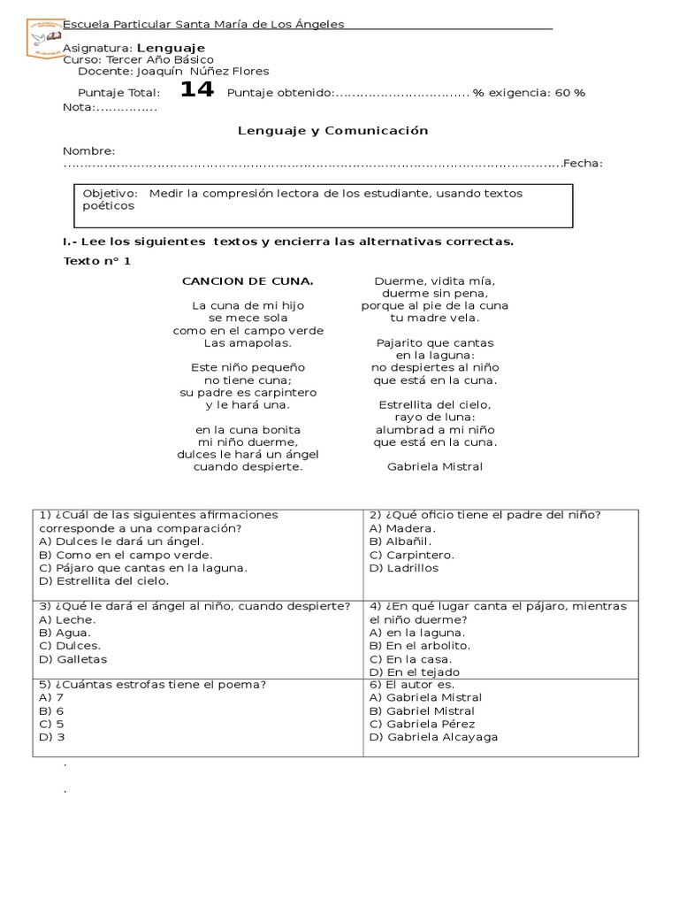Prueba Unidad 6 Mundos Magicos | PDF | Plantas | Naturaleza