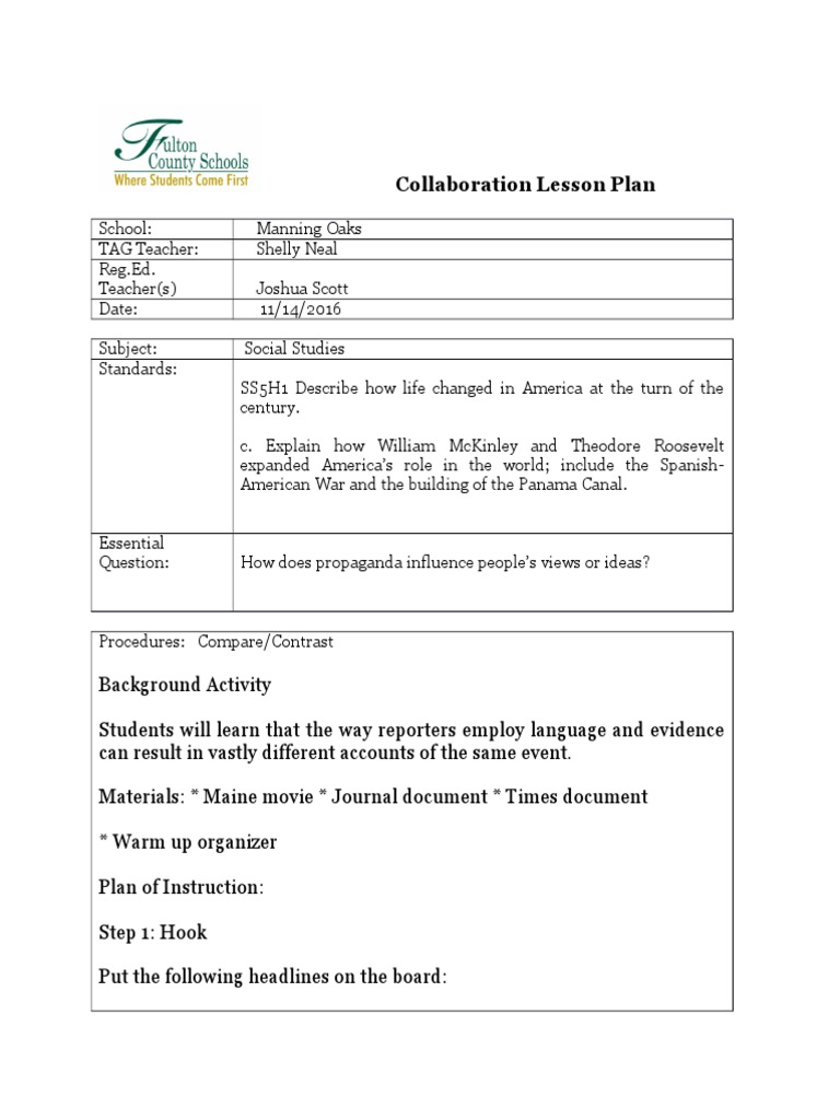 Compare Contrast S Neal ss5h1 Describe How Life Changed in America at ...