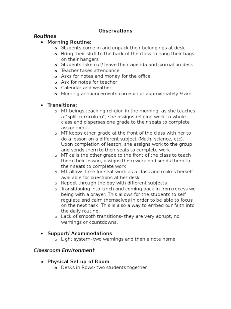 Learning Outcome 5 Notes | PDF | Classroom | Cognition