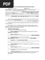 Sample Job Order Contract | PDF | Sole Proprietorship | Employment