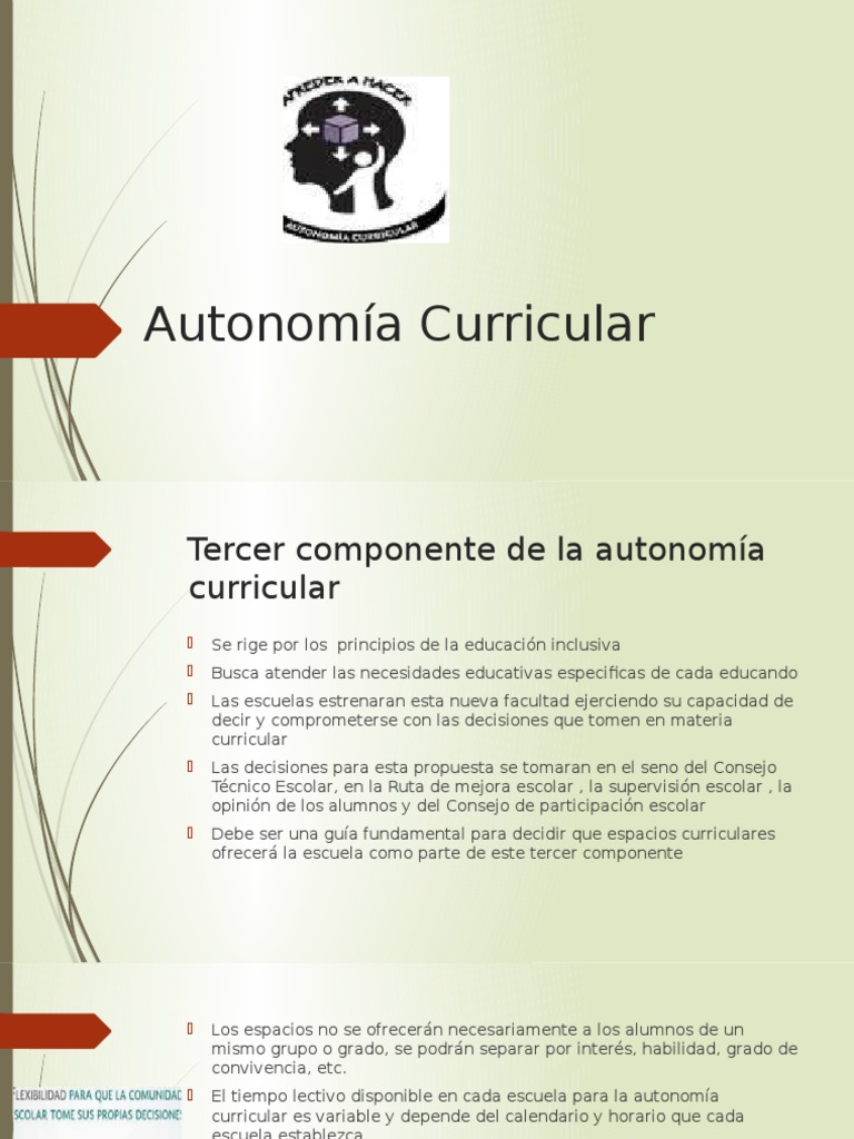 Autonomía Curricular | PDF | Educación Secundaria | Deportes