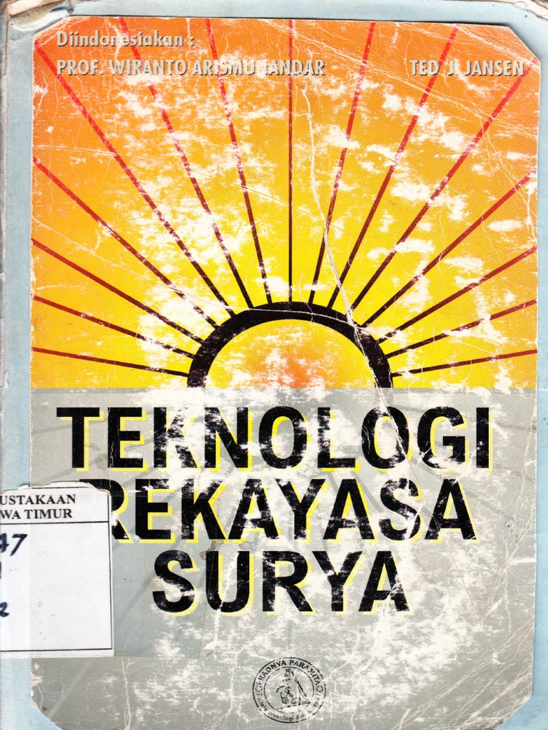 Teknologi Rekayasa Energi Surya | PDF | Metode & Bahan Ajar | Sains & Matematika