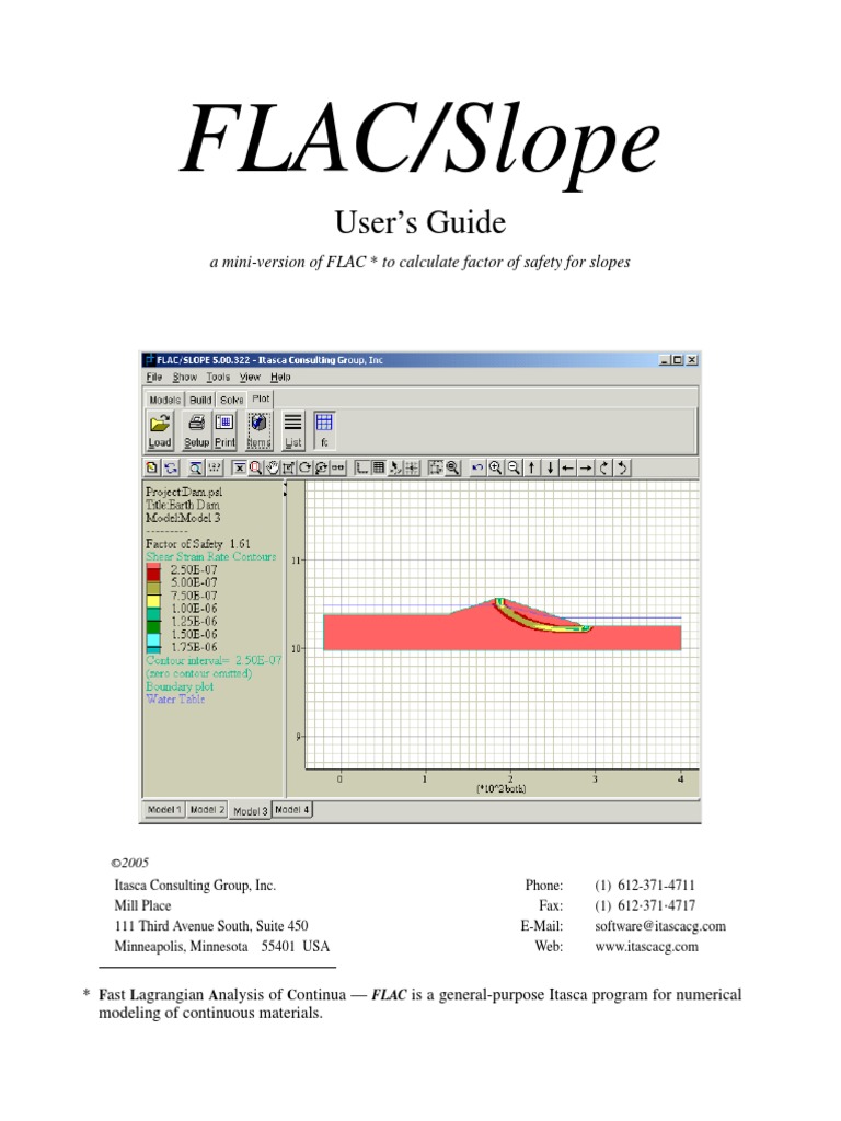 FLAC/Slope: User's Guide | PDF | Command Line Interface | Computing