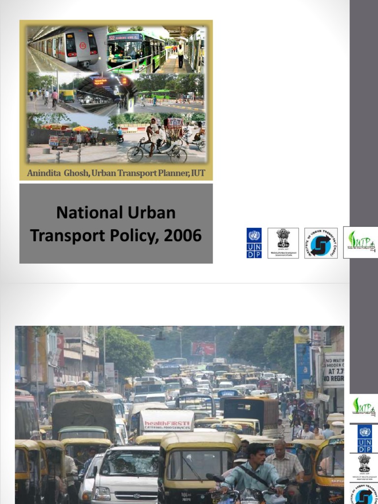 National Urban Transport Policy, 2006 | PDF | Public Transport | Trail