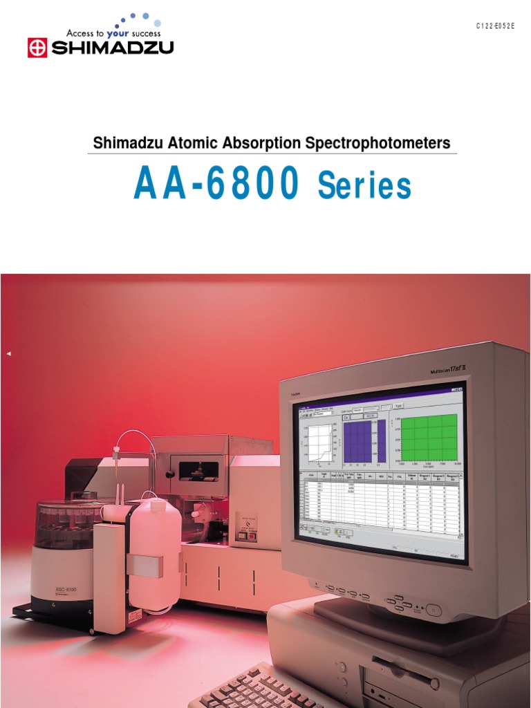 Series: Shimadzu Atomic Absorption Spectrophotometers | PDF ...