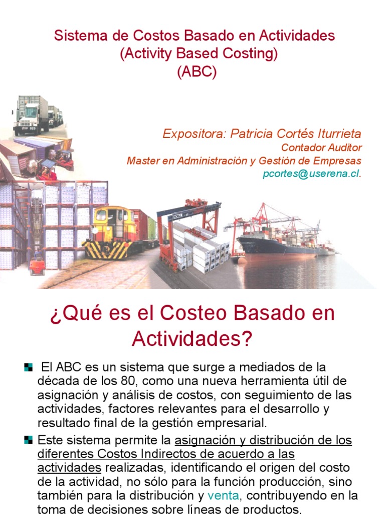 Sistema de Costos ABC | PDF | Costo | Mercado (economía)