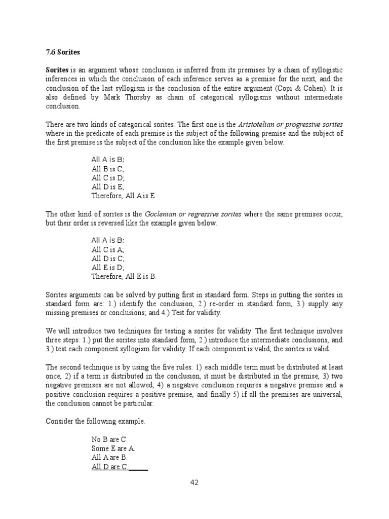 Logic Report | PDF | Validity | Argument