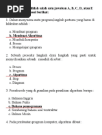 Aturan dan Contoh Flowchart Lengkap | PDF | Komputer | Teknologi & Rekayasa