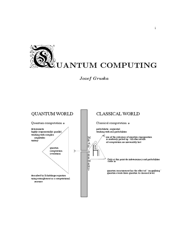 Quantum Computing: Principles and Challenges | PDF | Quantum Computing | Quantum Mechanics