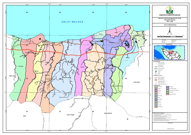 Peta Administrasi Rbi | PDF