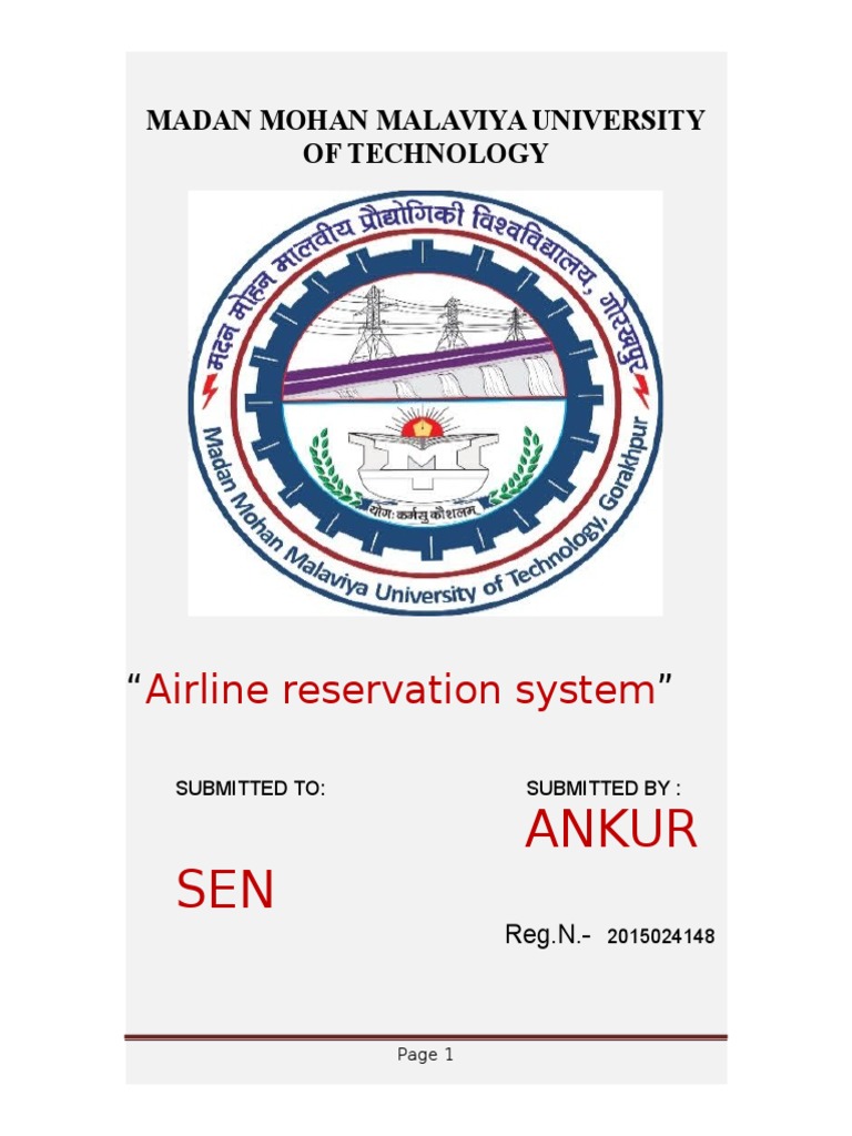 Airline Reservation System | PDF | Oracle Database | Databases