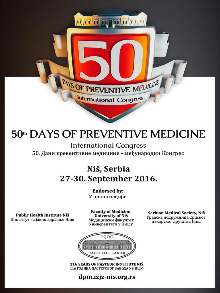 50 Dani Preventivne Medicine | PDF | Serbia | Preventive Healthcare