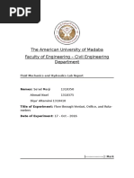 Lab Report Flow Rate Measurement | PDF | Flow Measurement | Buoyancy