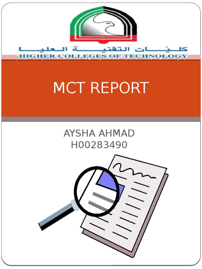 MCT Report | PDF