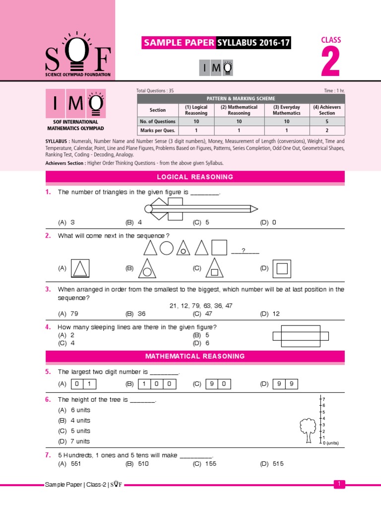 Class-2 - 52 IMO | PDF | Teaching Mathematics | Science