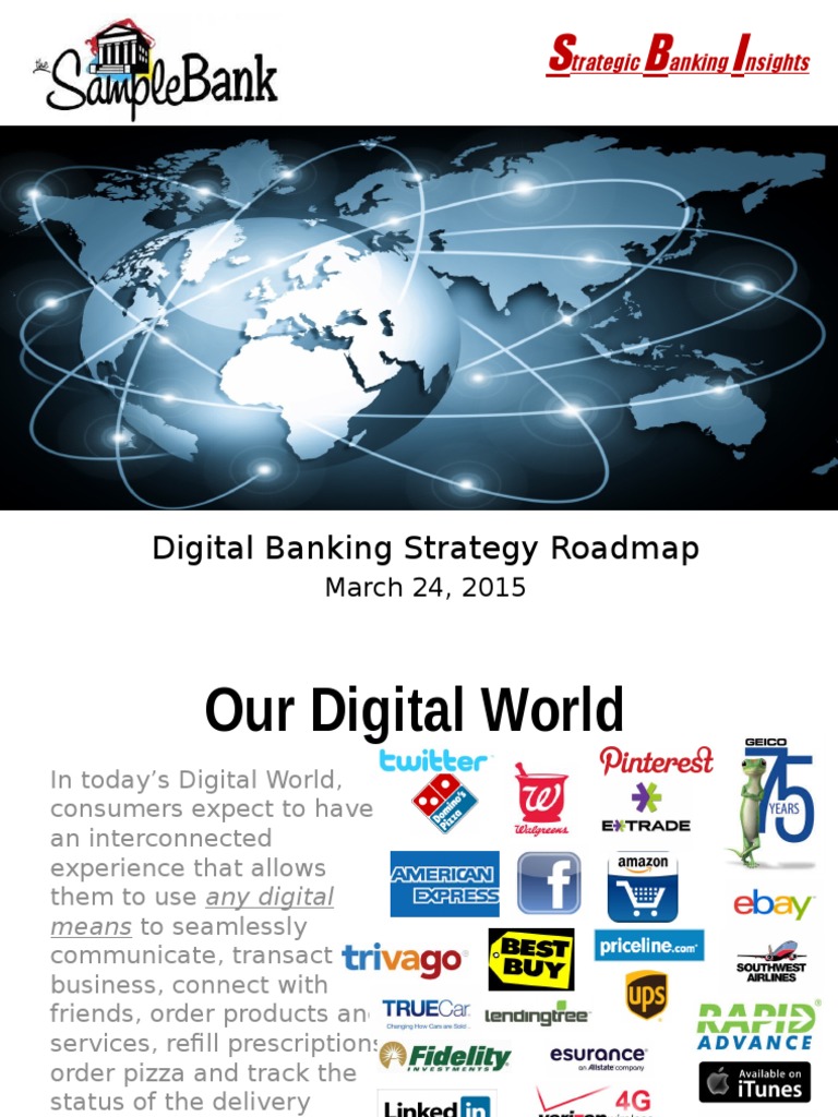 Digital Banking Strategy Roadmap: March 24, 2015 | PDF | Social Media ...