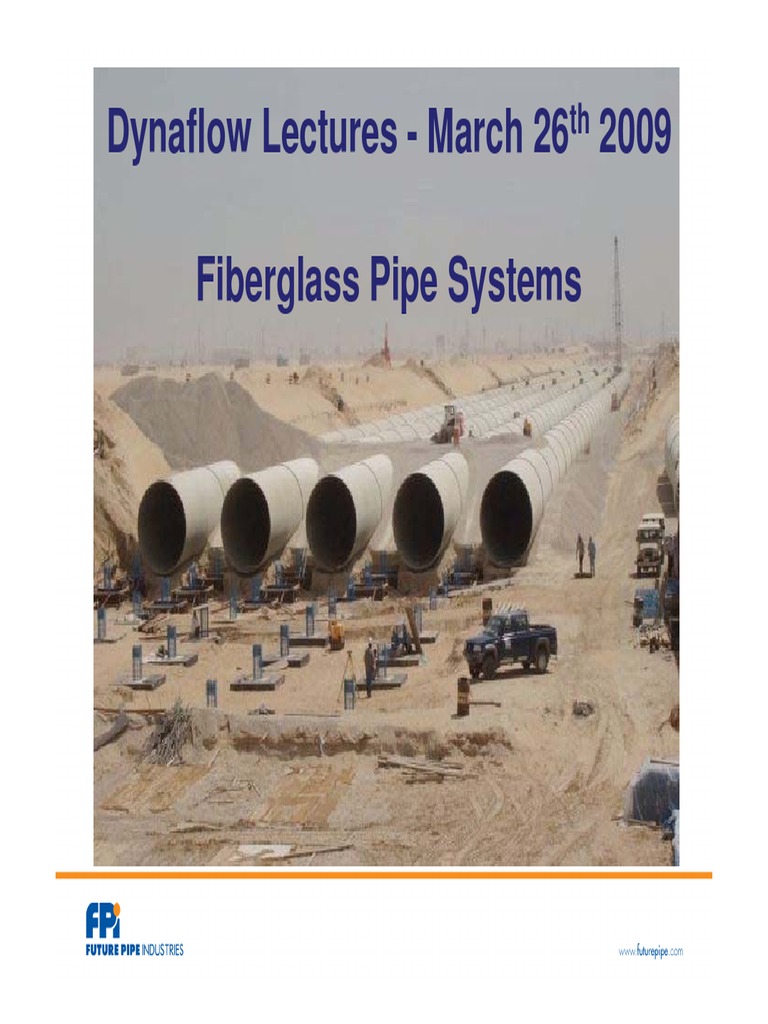 Fiberglass Piping System Overview | PDF | Fiberglass | Epoxy