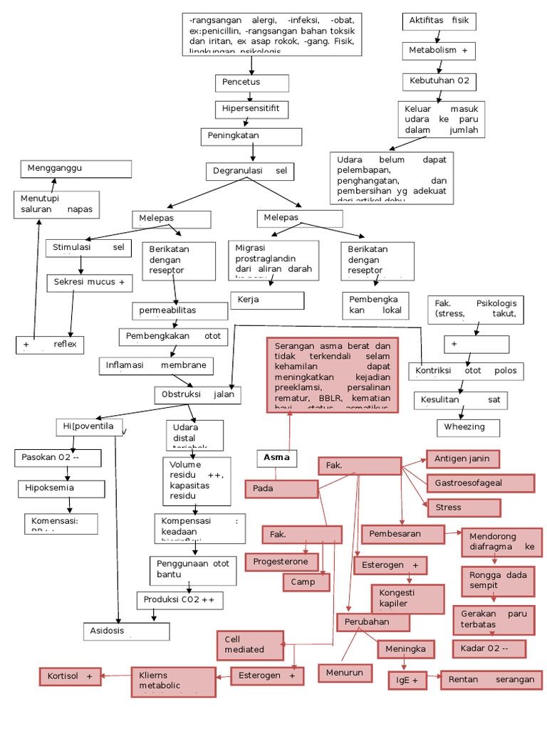 Pathway Asma Kehamilan 2003 | PDF