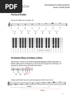 Chords and Progressions by Key | PDF | Chord (Music) | Music Theory