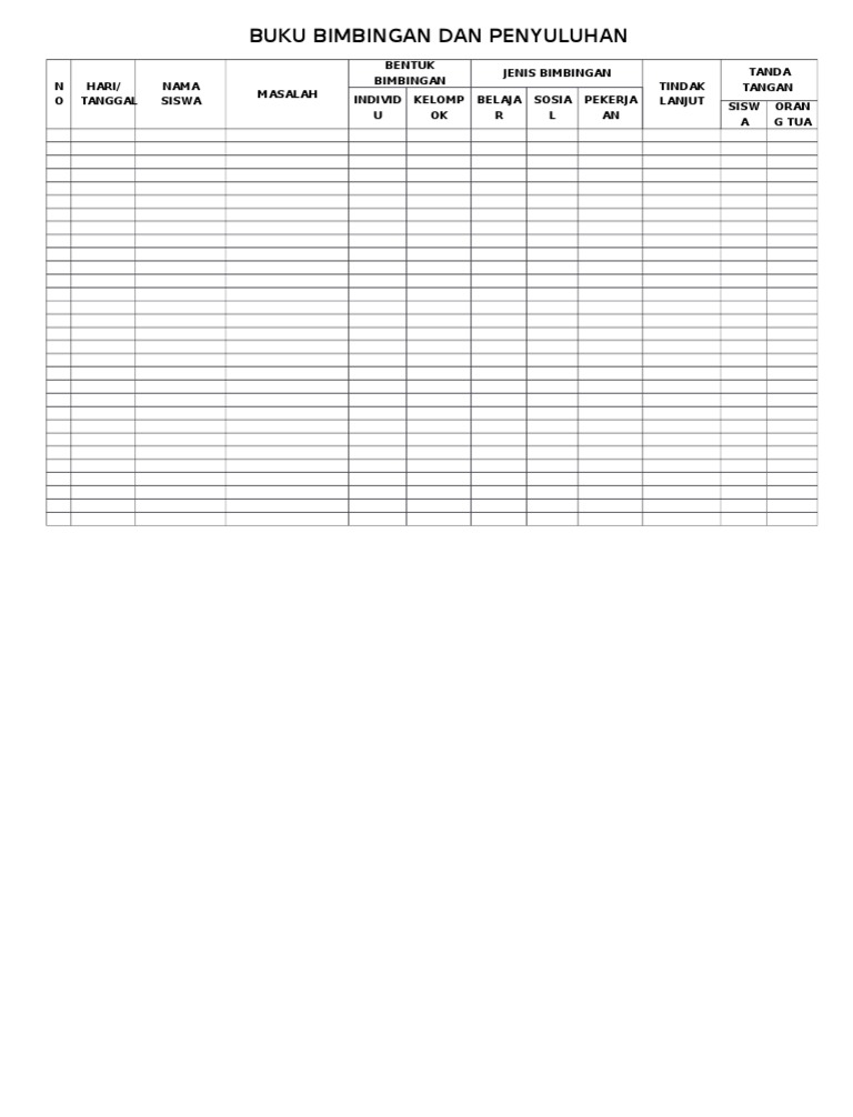 Buku Bimbingan Dan Penyuluhan | PDF