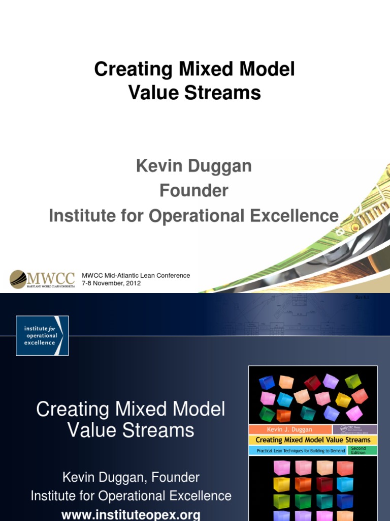01-03-01 Duggan Creating Mixed-Model Value Streams | PDF