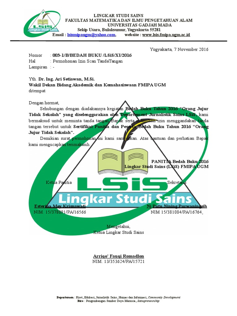 Surjin Permohonan Scan TTD | PDF