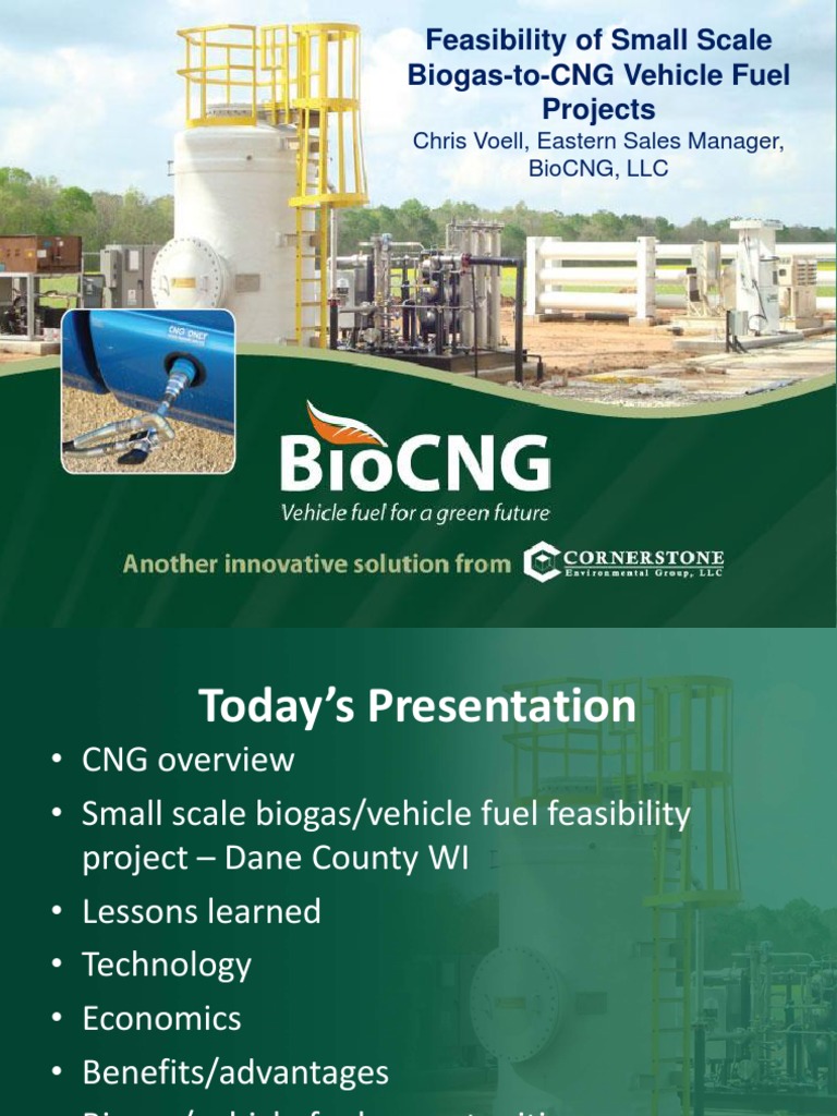 4 BioCNG PDF | PDF | Biogas | Natural Gas