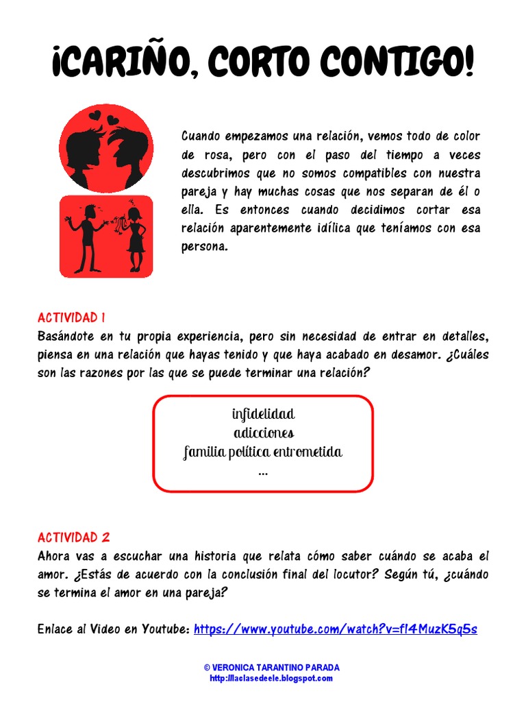 CARIÑO | PDF | Amor | Ocio