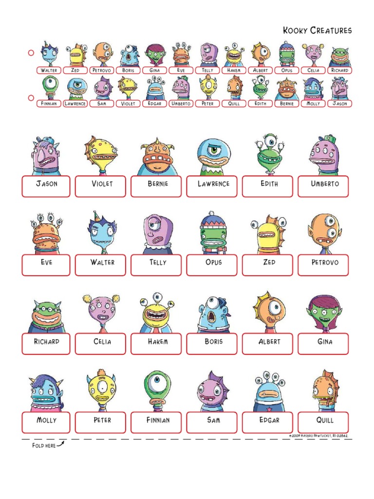 guess who monsters.pdf