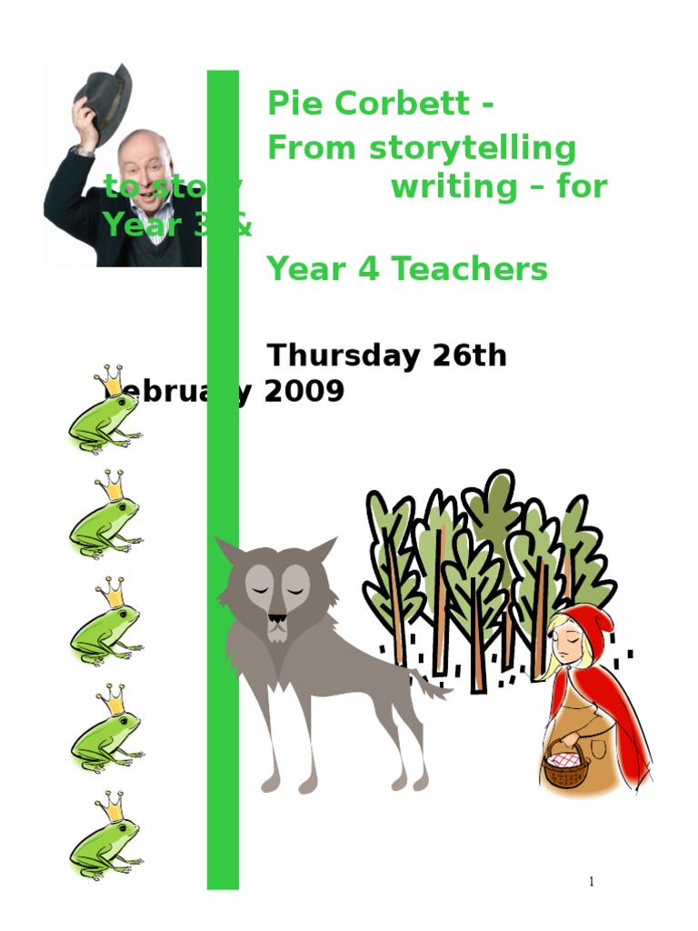 Pie Corbett - Teaching Writing in Y 3 | PDF | Poetry | Rhyme