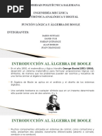 Leyes Reglas Algebra Boole | PDF | Puerta lógica | Álgebra de Boole