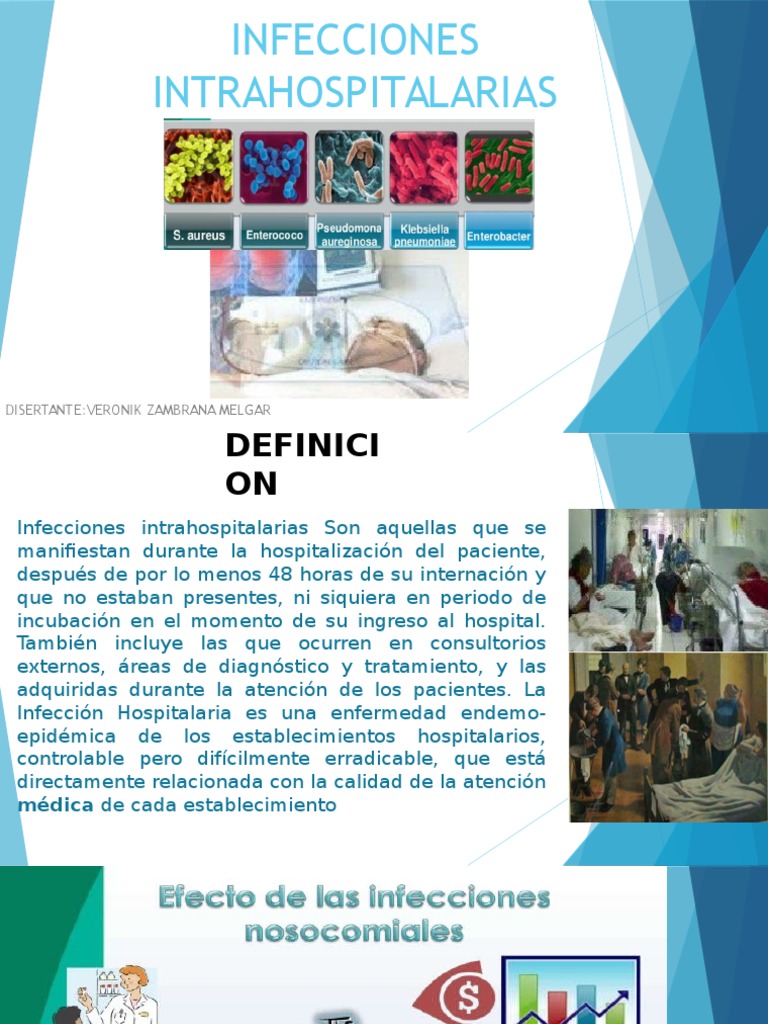 Infecciones Intrahospitalarias | PDF | Infección adquirida en el ...
