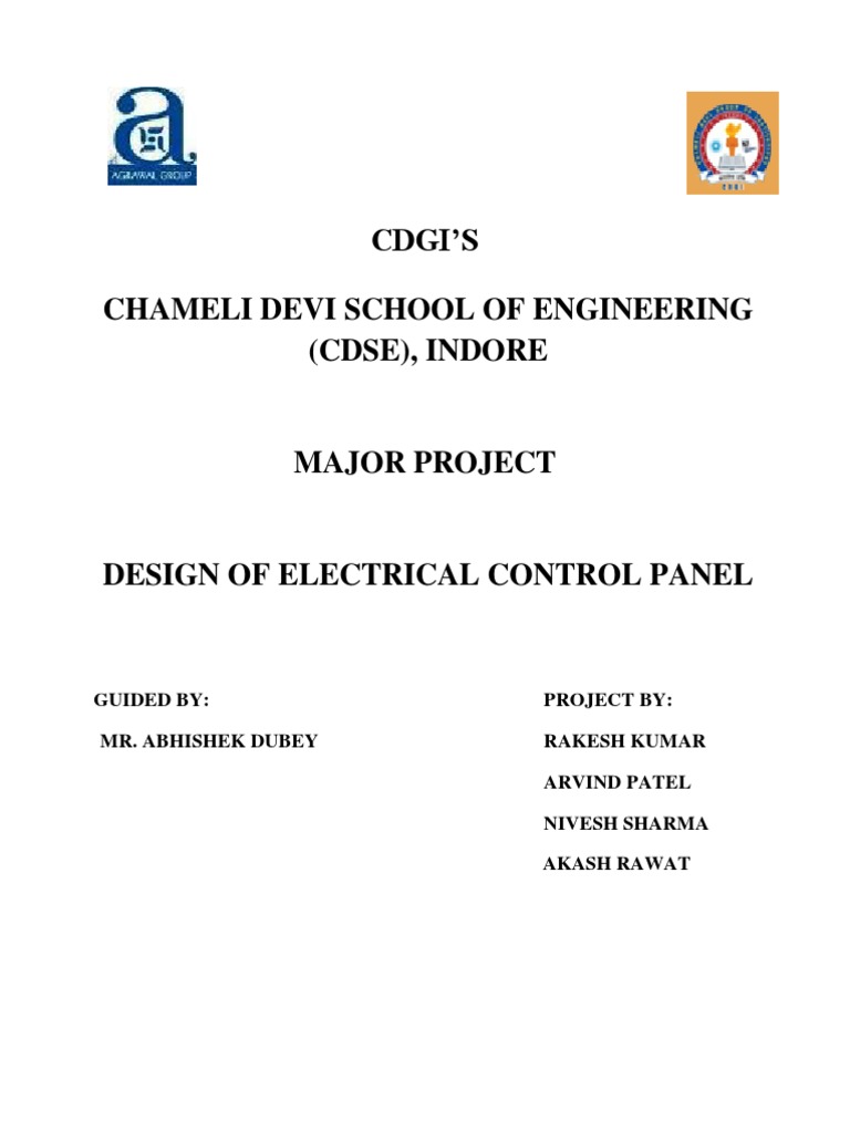 Major Project | PDF | Cable | Electrical Wiring