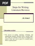 How To Write RRL | PDF | Analysis | Methodology