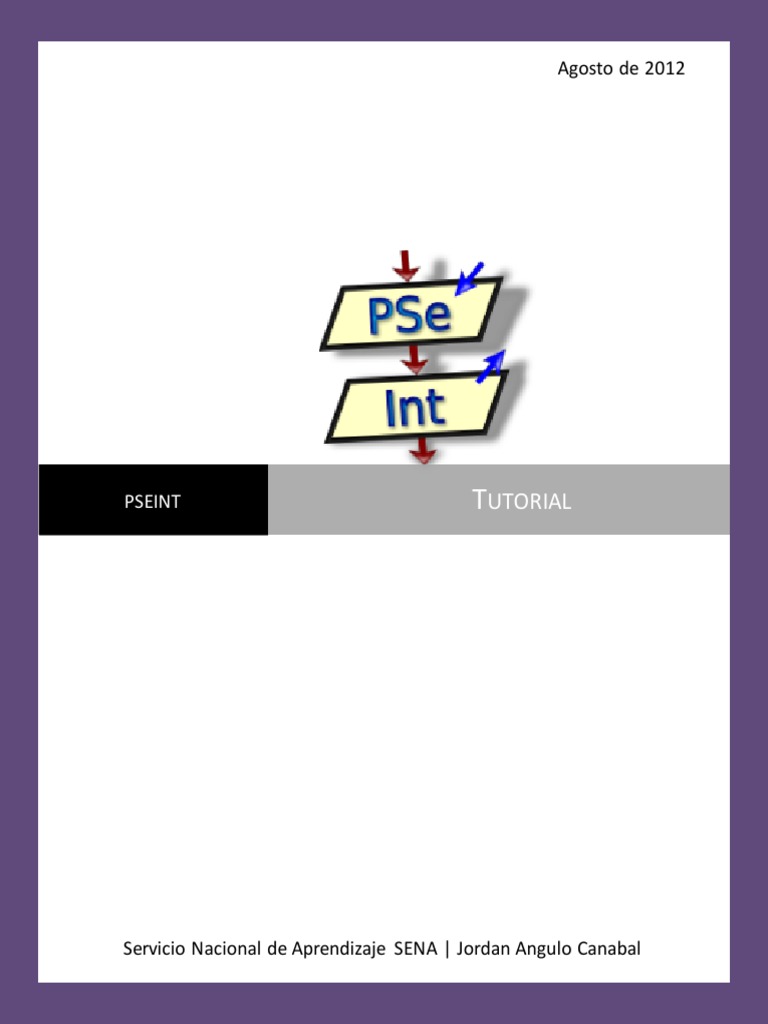 Tutorial PSeInt | PDF | Programa de computadora | Programación