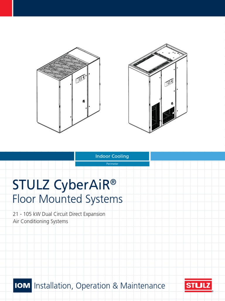 Stulz Cyberair DX Iom Ocs0135 | PDF | Air Conditioning | Hvac