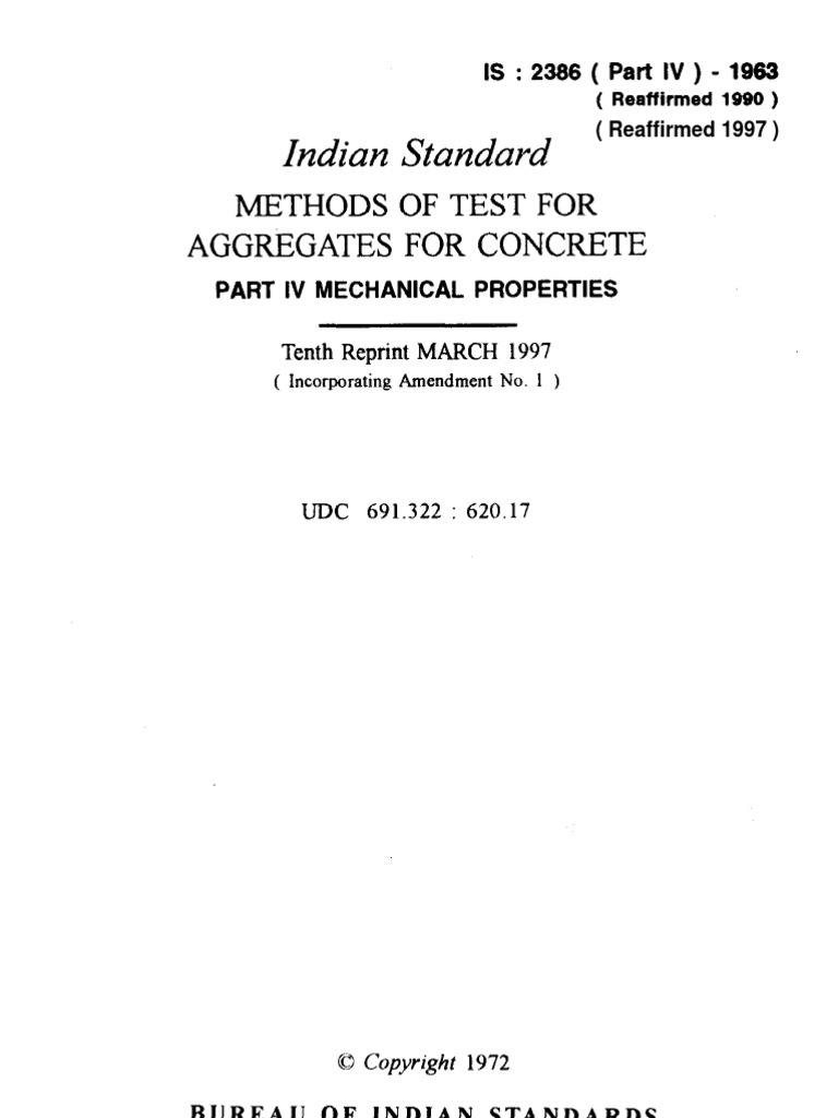 Is:2386 4 | PDF | Pendulum | Wear