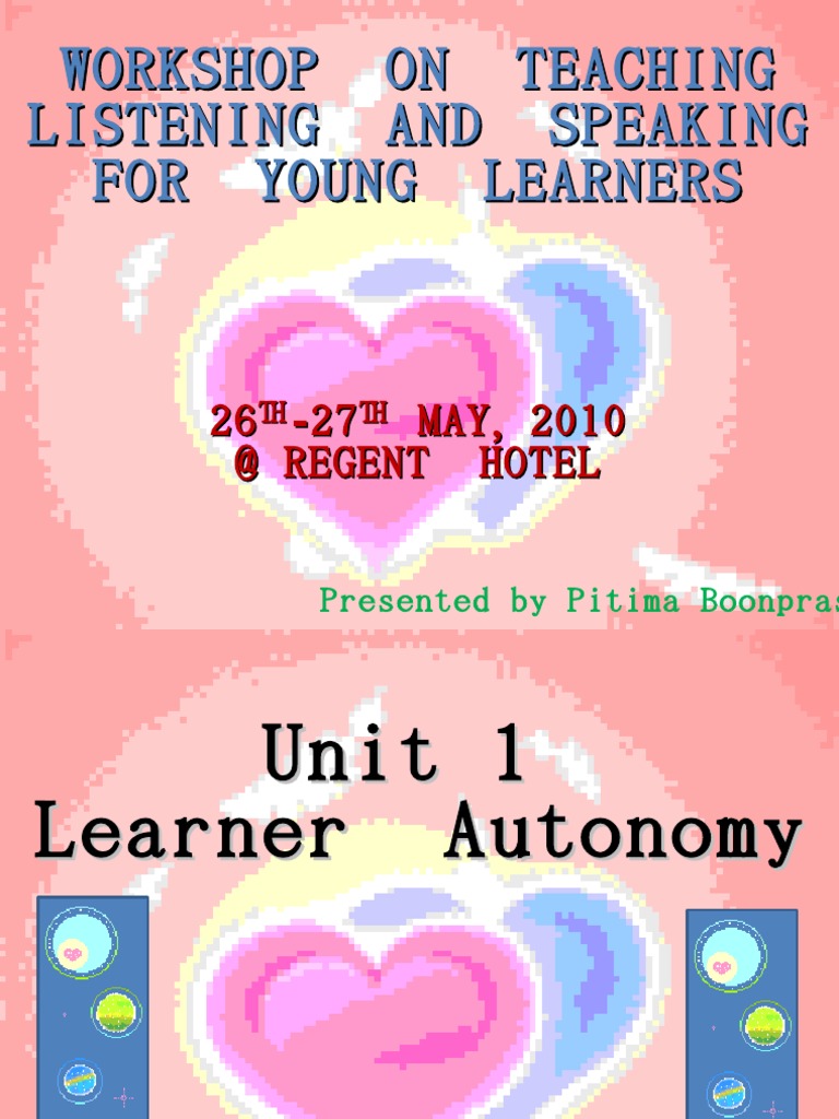 Teaching Listening & Speaking Skills | PDF | Second Language | Learning