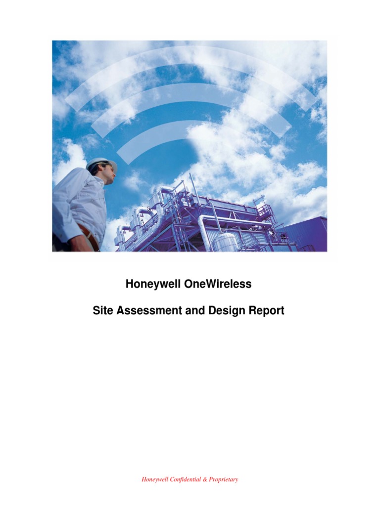 OneWireless Sample Site Survey Report | PDF | Wireless | Computer Network