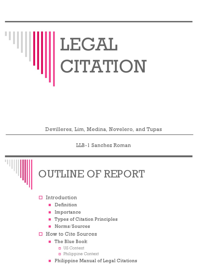 Legal Citation | PDF | Citation | Justice