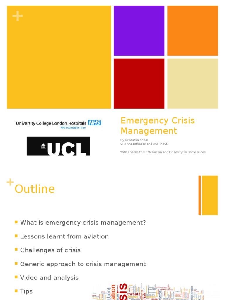 Intro Anesthesia 2016 Emergency | PDF | Crisis Management | Anesthesia