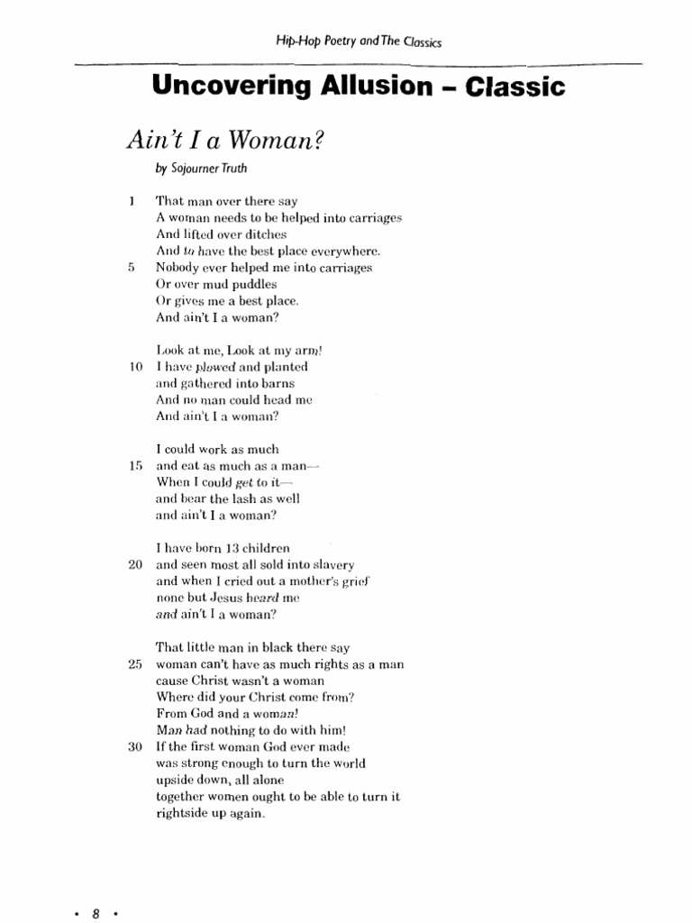 Allusion Hiphopandclassicpoetry | PDF | Poetry | Religion And Belief