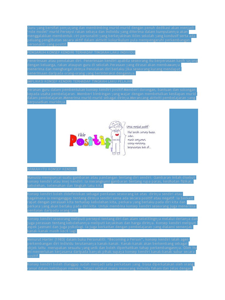 Guru Yang Bersifat Penyayang Dan Membimbing Murid | PDF