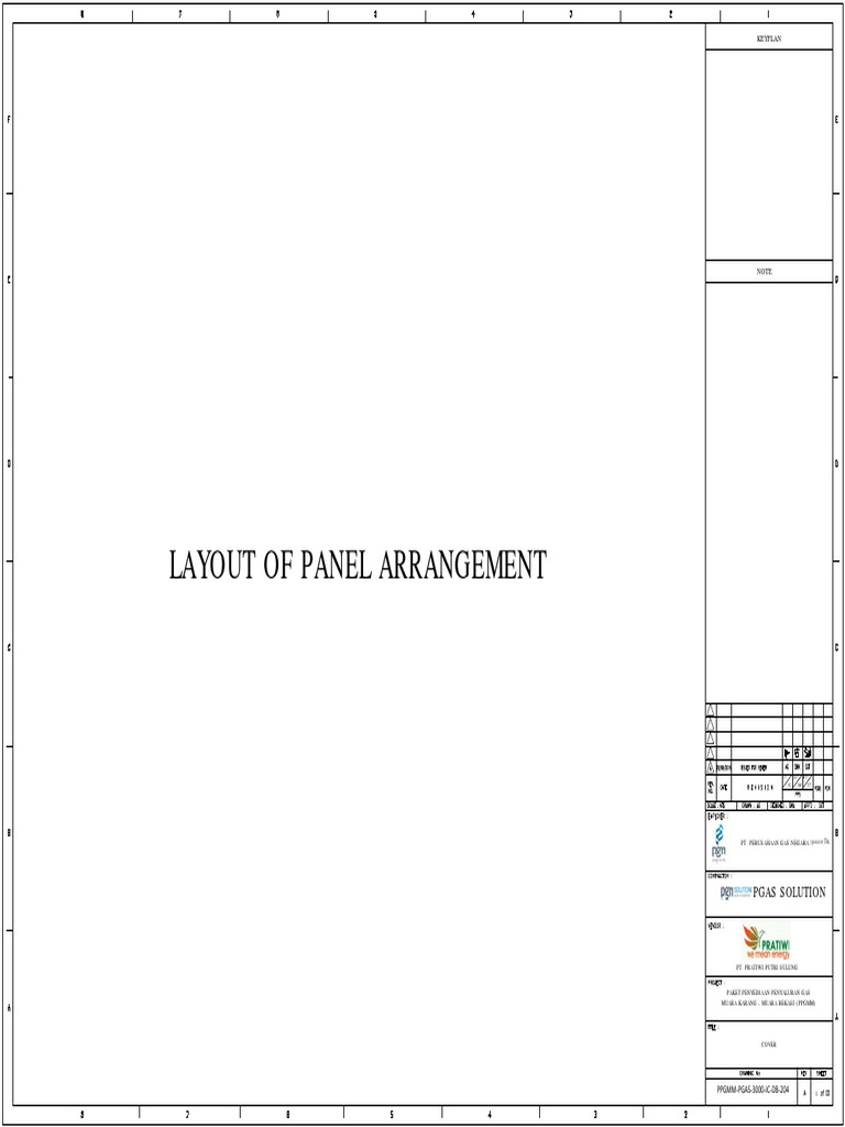 204.a Vendor Data CCTV - Layout of Panel Arrangement (Attach) | PDF