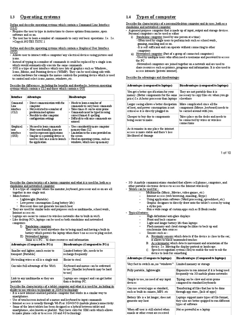 Ict Notes Chapter 5, 10 | Graphical User Interfaces | Email Spam