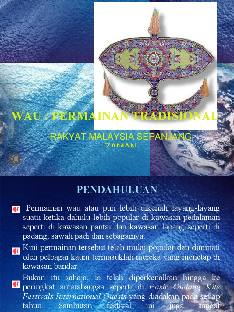 Folio Sejarah Wau Powerpoint | PDF
