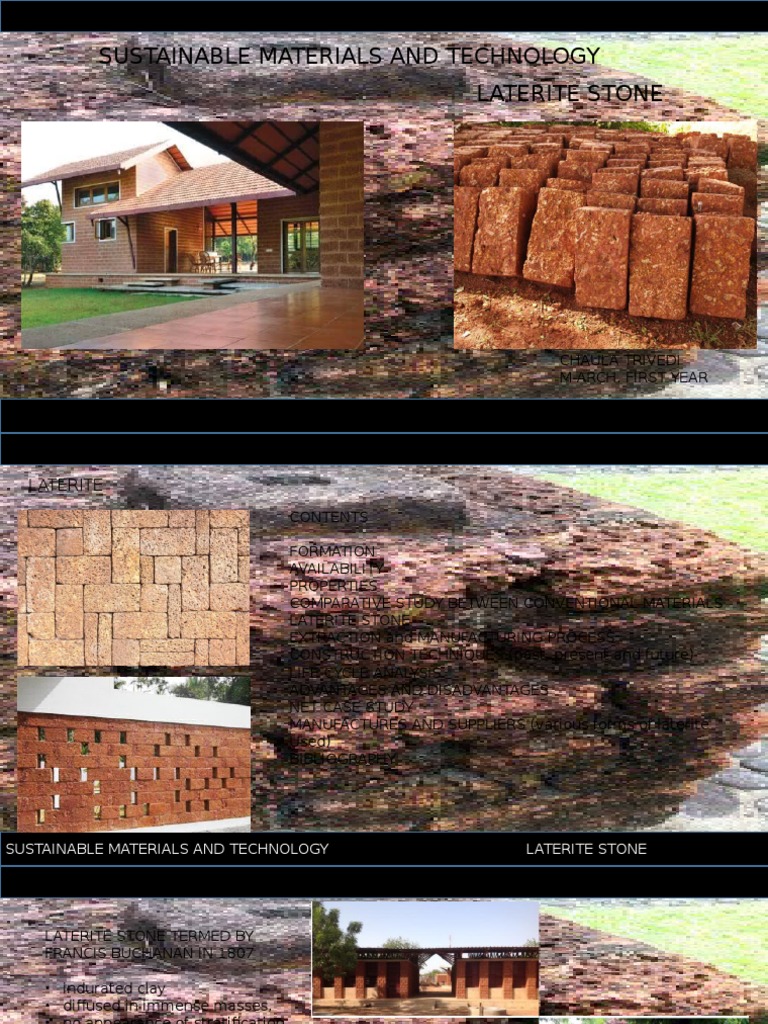 Traditional Material-laterite Stone | Building Materials | Building ...