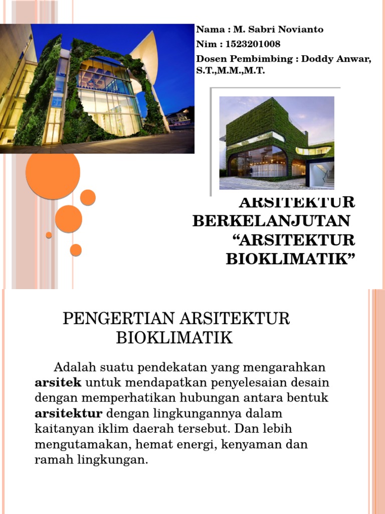 Jurnal Arsitektur Bioklimatik - Perumperindo.co.id Jurnal Arsitektur Bioklimatik - Perumperindo.co.id