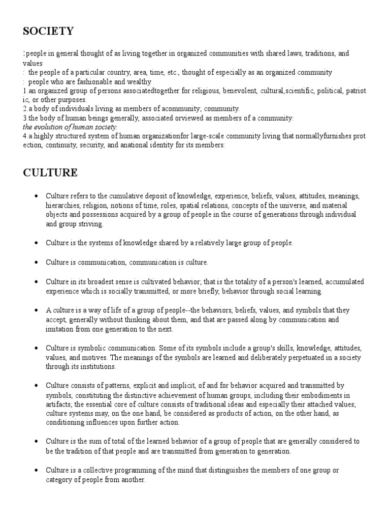 Society: The Evolution of Human Society | PDF | Science | Knowledge