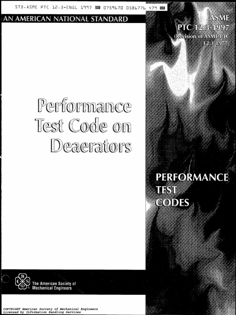 Asme PTC 12 3 | PDF | Physical Sciences | Chemistry